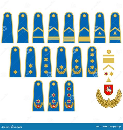 Lithuanian Air Force Insignia Vector Illustration