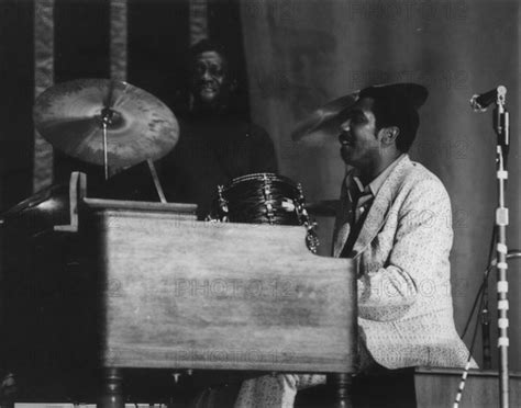 Jimmy Smith On Stage Playing A Hammond Organ 1968 Photo12 Heritage