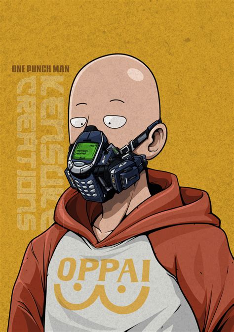 Safebooru 1boy Artist Name Bald Cellphone Commentary Copyright Name