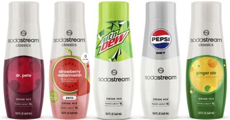 Sodastream Drops And Flavors Starting At 225 Hip2save