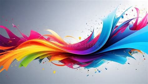 Wildly Vibrant Lively Abstract Background Made Of Wall Paper Stock