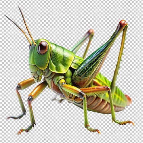 3d Rendered Photo Of Grasshopper Premium Ai Generated Psd