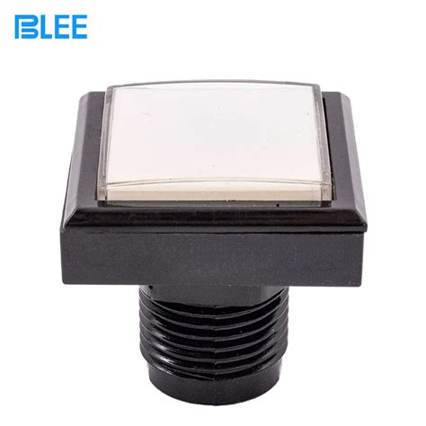 Arcade Square Shape Illuminated Push Button Bleegame