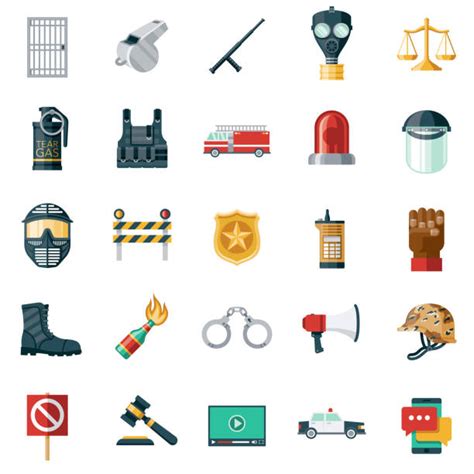 Police Brutality Protest Illustrations Royalty Free Vector Graphics