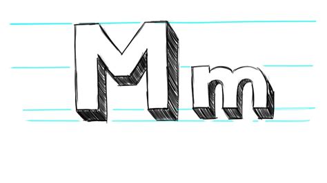 Bubble Letters Lowercase M Formal Letters