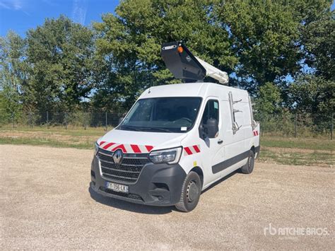 2021 Versalift Vtl120c Evo 9 M On 2021 Renault Master Fourgon Nacelle