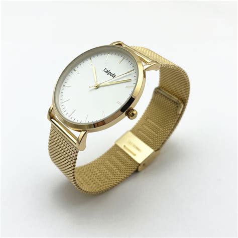 Factory Direct High Quality China Wholesale Stainless Steel Mesh Belt Lady Casual Quartz Watch