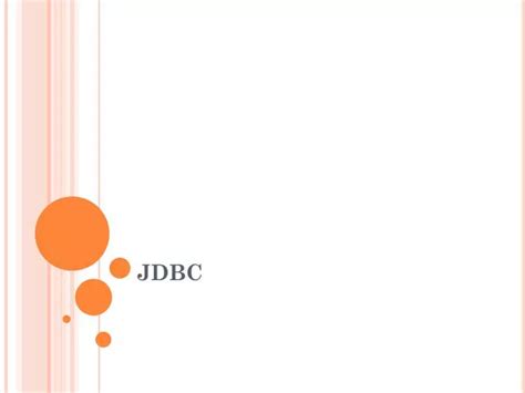 PPT JDBC PowerPoint Presentation Free Download ID 2382953
