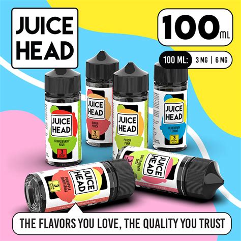 Juice Head Vape Juice 100ml Smooth Leaf