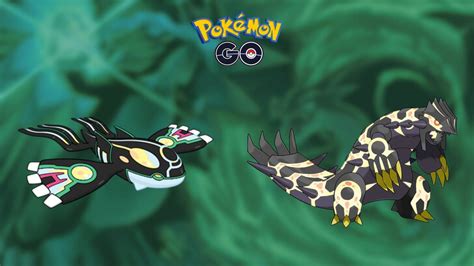 Pokemon Groudon And Kyogre Mega Evolution