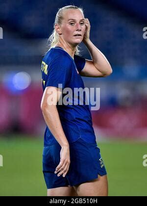 Yokohama Japan June 15 Stina Blackstenius Of Sweden During The Tokyo 2020 Olympic Football