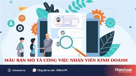 Mẫu bản mô tả công việc nhân viên kinh doanh được dùng nhiều Sửa Chữa