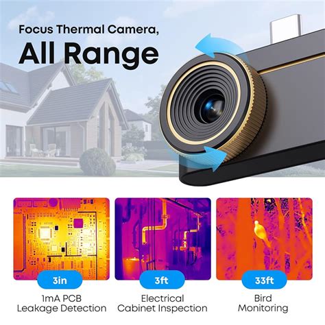 Thermal Master P3 Thermal Camera For Ios And Android Manual Focus India