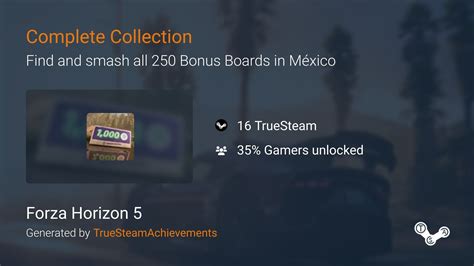 Complete Collection Achievement In Forza Horizon 5