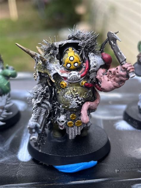 Kitbashed Blightlord Terminators Rdeathguard40k