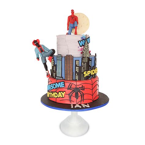 Pastel De Spiderman L Autrichienne