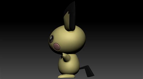 Stl File Pichu・3d Printable Model To Download・cults