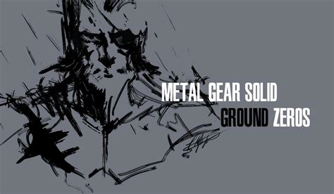 Metal Gear Solid Ground Zeros Official Art By Greentofu On Deviantart