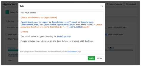 Classic Form Step By Step Booking Form Bookly Help Center
