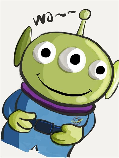 玩具总动员 外星人三眼仔 花瓣网