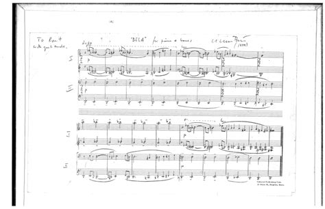 Jerome Lowenthal Centro Studi Luciano Berio