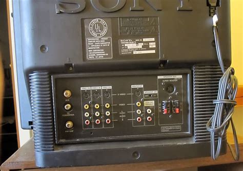 Sony Crt Tv With Woofer