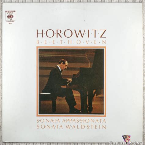 Vladimir Horowitz Beethoven Sonata Appassionata Sonata Waldstein 1974 Vinyl Lp Album