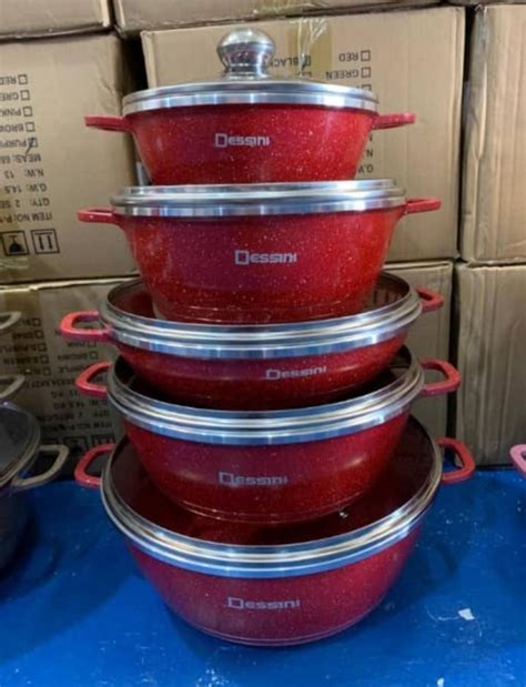 Dessini Cookware Set Furniture And Home Living Kitchenware And Tableware Cookware And Accessories