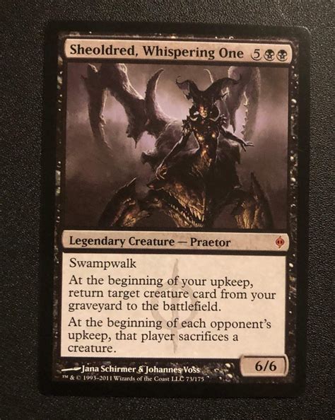 Sheoldred Whispering One Mtg Proxy Phyrexia Proxy King