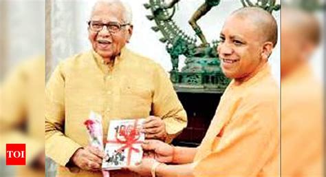 Ram Naik Cm Adityanath President Take Lead To Send In Wishes As Ram Naik Turns 84 Lucknow