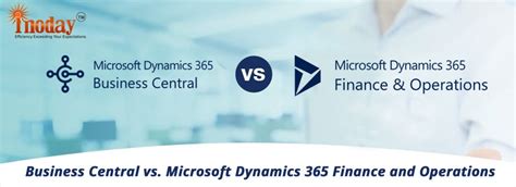 Business Central Vs Dynamics 365 Finance