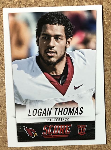 2014 Panini Hot Rookies 400 Logan Thomas Rc For Sale Online Ebay