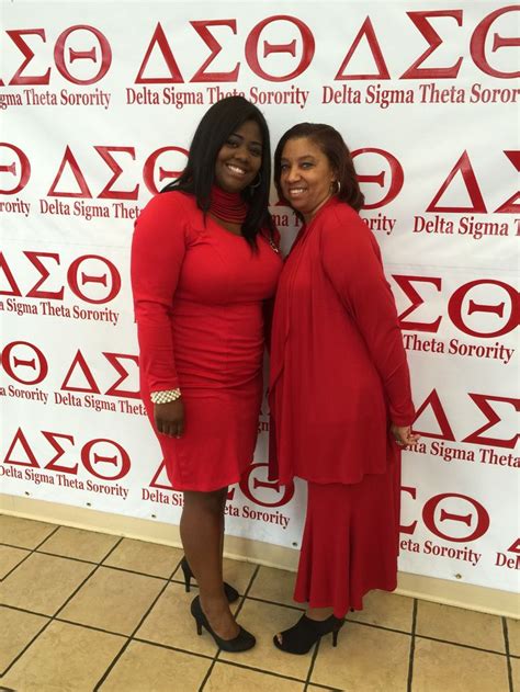 Motherdaughter Delta Women💃 Delta Delta Sigma Theta Sorority