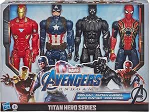 The Avengers Marvel Endgame Black Panther Captain America Iron Man