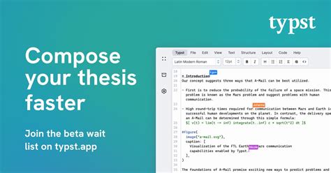 Typst Compose Papers Faster Typst