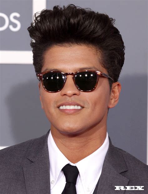 Bouffant 50s Quiff From Bruno Mars At The Grammys This Look Is Bang