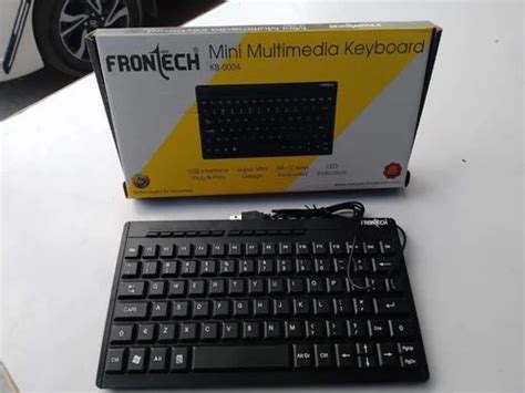 Frontech Kb 0004 Mini Multimedia Keyboard At ₹ 380 Piece In Patna Id 2850400536655