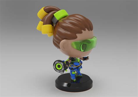 Overwatch Lucio 3d Model By Goldenriveth02