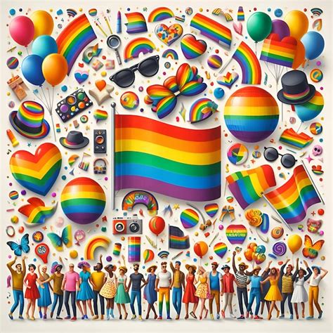 Premium Photo Lgbtq Pride Parade Poster