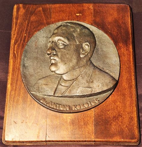 France Gorše Relief Dr Anton Korošec