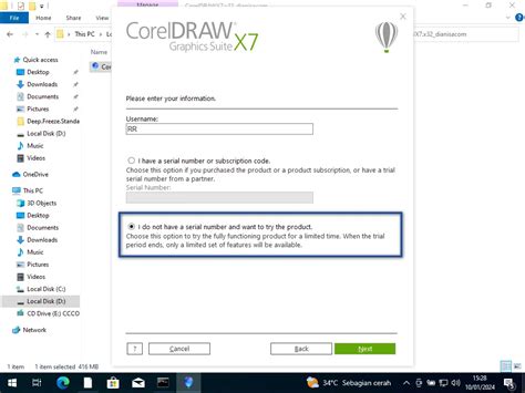 7 Cara Install Coreldraw X7 Gambar Sampai Sukses