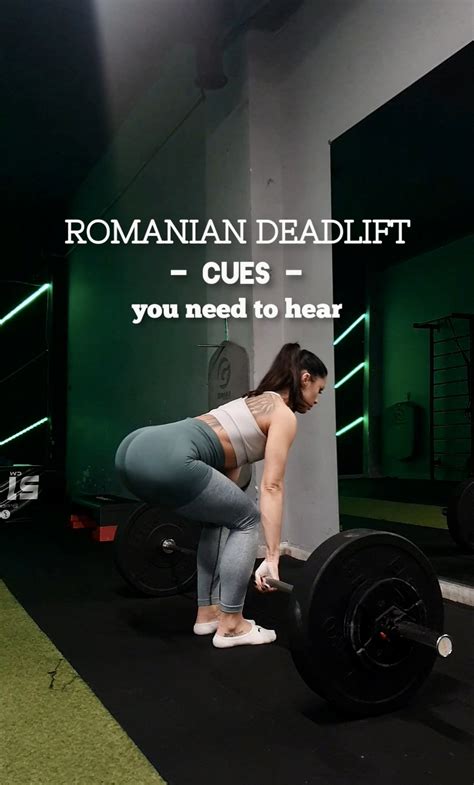 4 Rdl Cues You Need To Hear Women Who Lift Weights