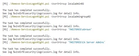 Managing Logon As A Service” Permissions Using Group Policy Or Powershell Theitbros