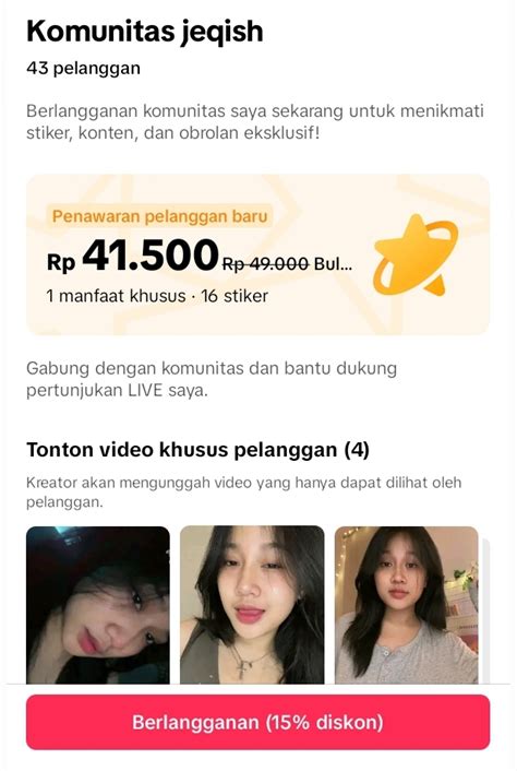 Link Jeqish Viral Bukan Dood Ini Video Konten Eksklusif Seleb Tiktok