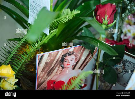 5 August 2012 Los Angeles California Marilyn Monroe Remembered By