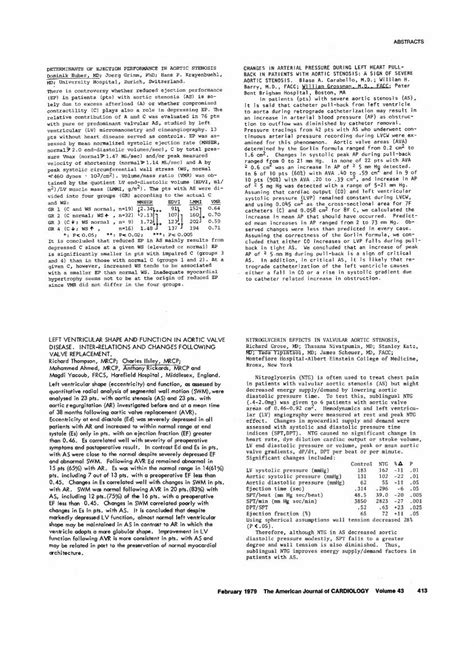 Pdf Determinants Of Ejection Performance In Aortic Stenosis Dokumen