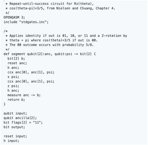New Version Of Openqasm On The Horizon Openqasm V3