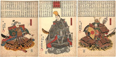 Utagawa Kunisada Toyokuni Iii Musha E 2 Warrior Prints
