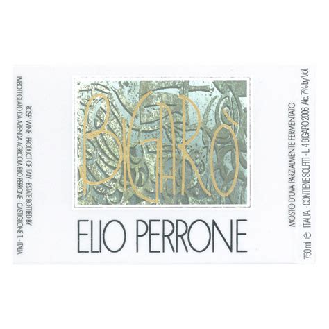 Elio Perrone Bigaro Rose 2023 750ml
