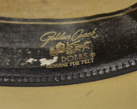 Dick Tracy Dick Tracy Warren Beatty Signature Hat With Bullet Holes
